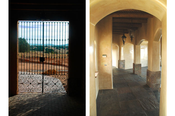 Santa Fe Style Custom Home – R.L Lockwood
